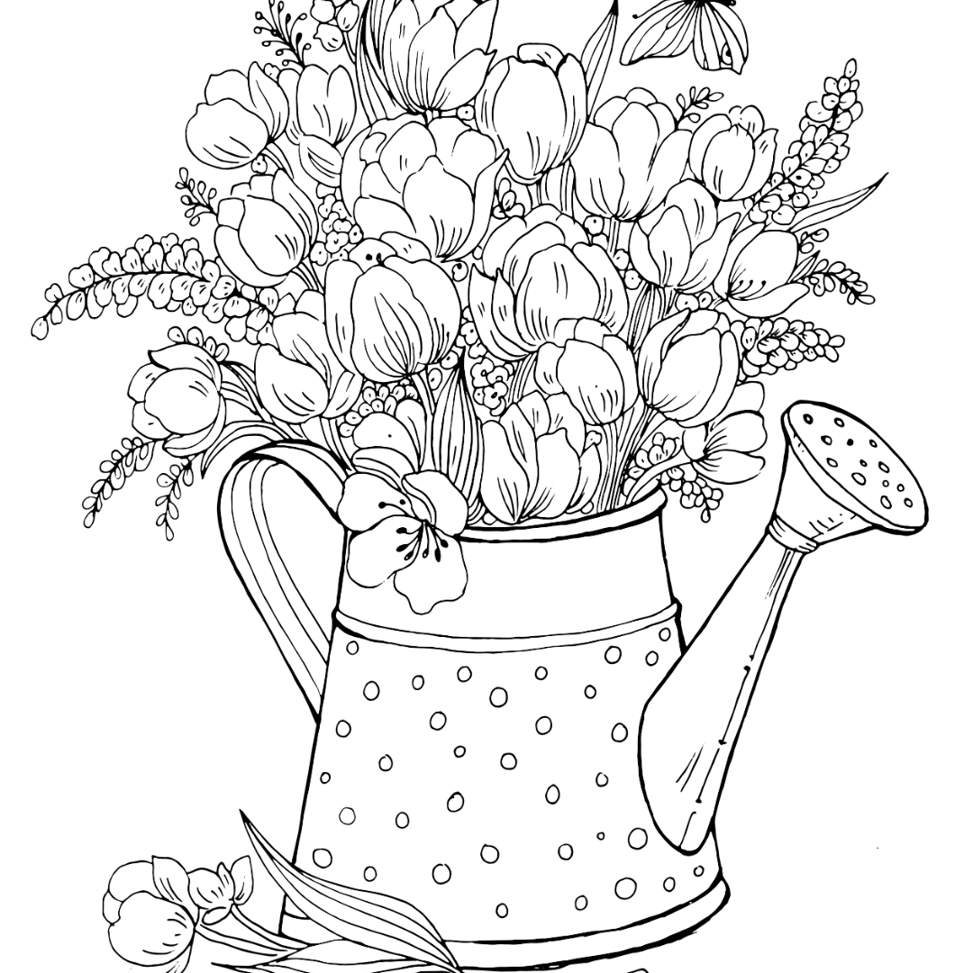 Bewässerung kann Malvorlagen ausfindig machen – Castle Arts